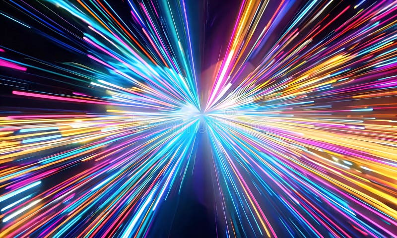 Speed of Hyperdrive Background of Abstract As Vehicles for Racing Line ...