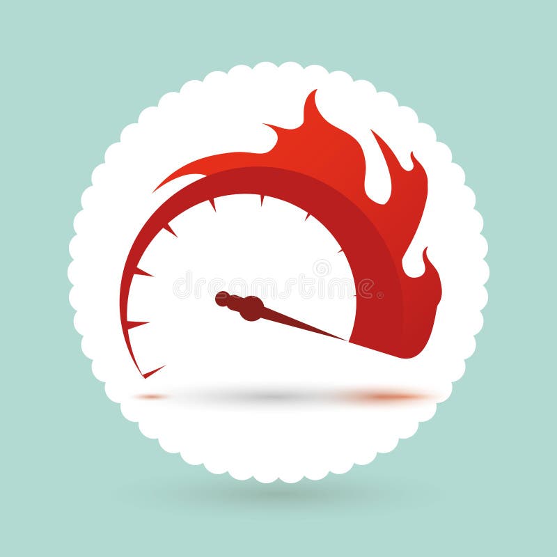 Speed icon design stock illustration. Illustration of info - 67713814