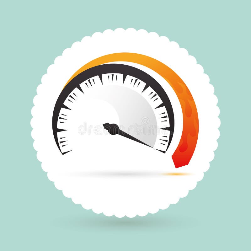 Speed icon design stock illustration. Illustration of info - 67713831