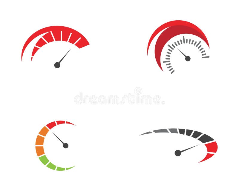 Speed icon set stock vector. Illustration of direction - 125014260