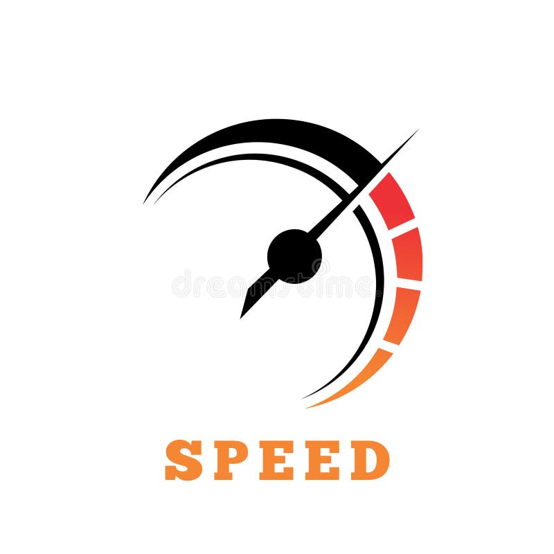 Speed icon stock illustration. Illustration of drawing - 269428771