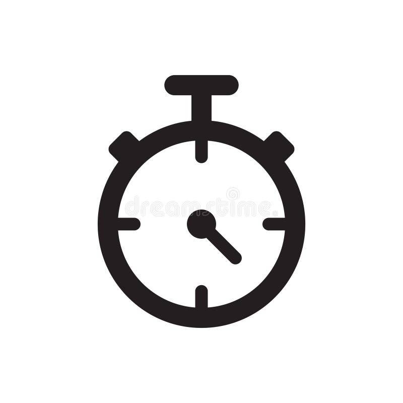 Speed Icon - Stopwatch Icon - Timer Icon Stock Vector - Illustration of ...
