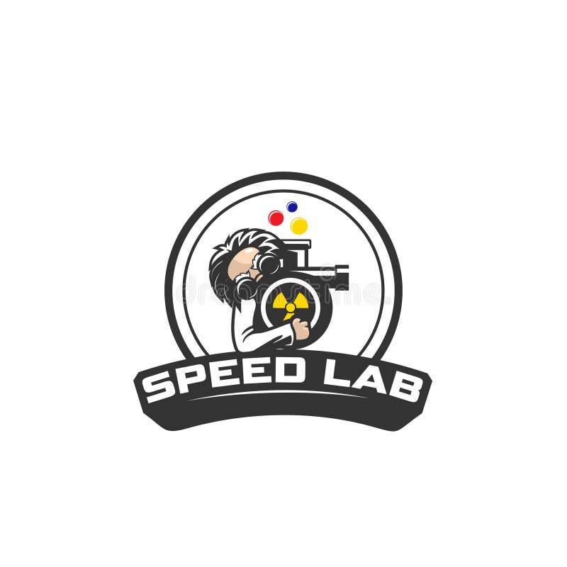Speed lab turbo logo stock illustration. Illustration of automotive ...