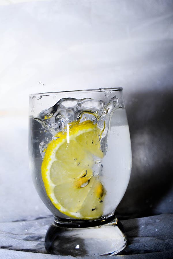 Speed lemon stock photo. Image of water, surf, glass - 50353862