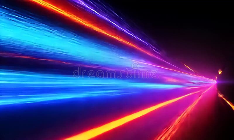 Speed of Light, Abstract Background 4K Stock Footage - Video of effect ...