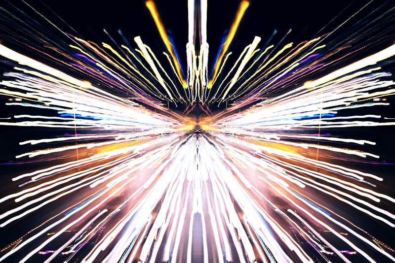 Speed of Light, Light Spectrum Stock Image - Image of abstract, artwork ...