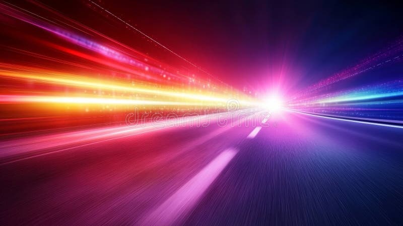 Speed of Light Data Blurred Highway with Streaming Data for Digital ...