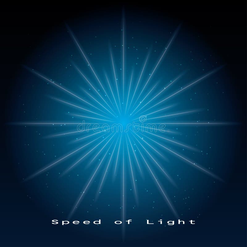 Speed of light stock vector. Illustration of background - 42754959