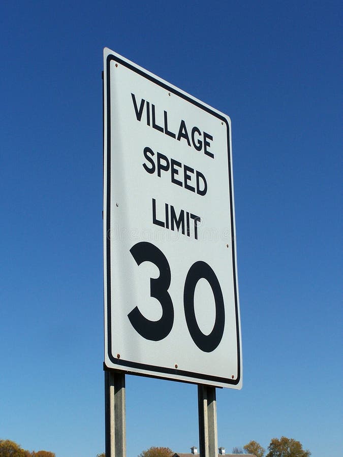 Speed Limit Picture. Image: 8360241