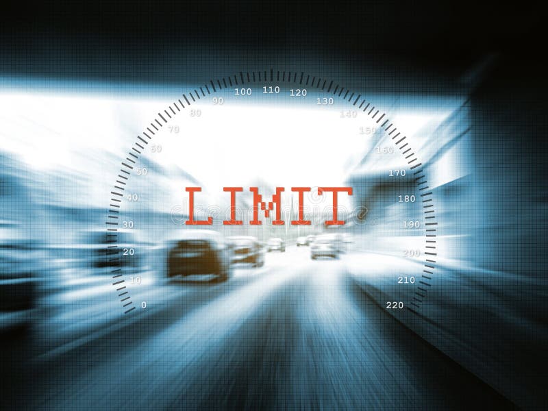 Speed limit stock image. Image of future, busy, fast - 38898259