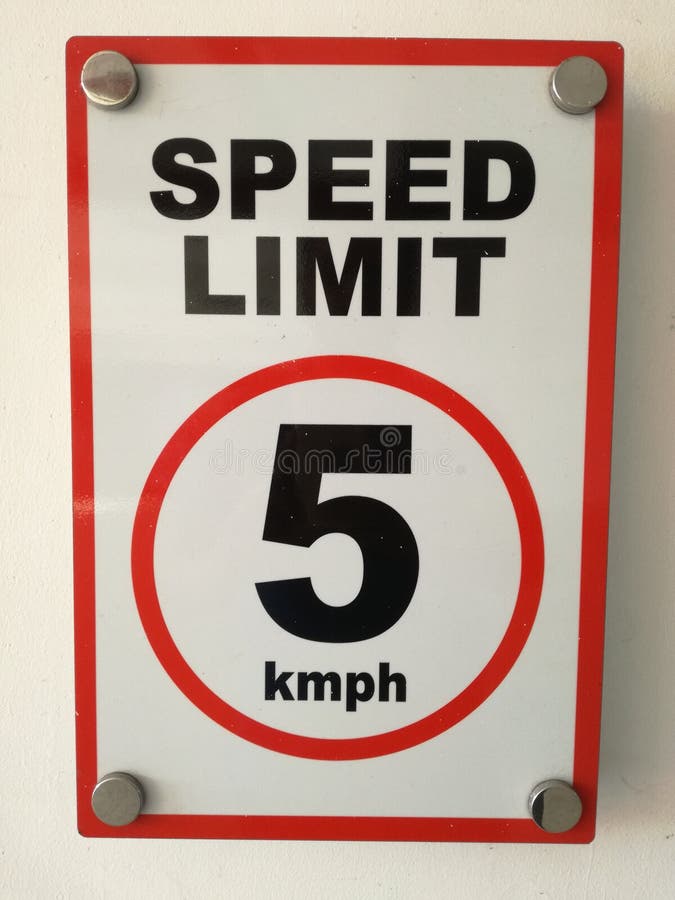 Speed limit Notice board stock image. Image of blacknplastic - 170186671