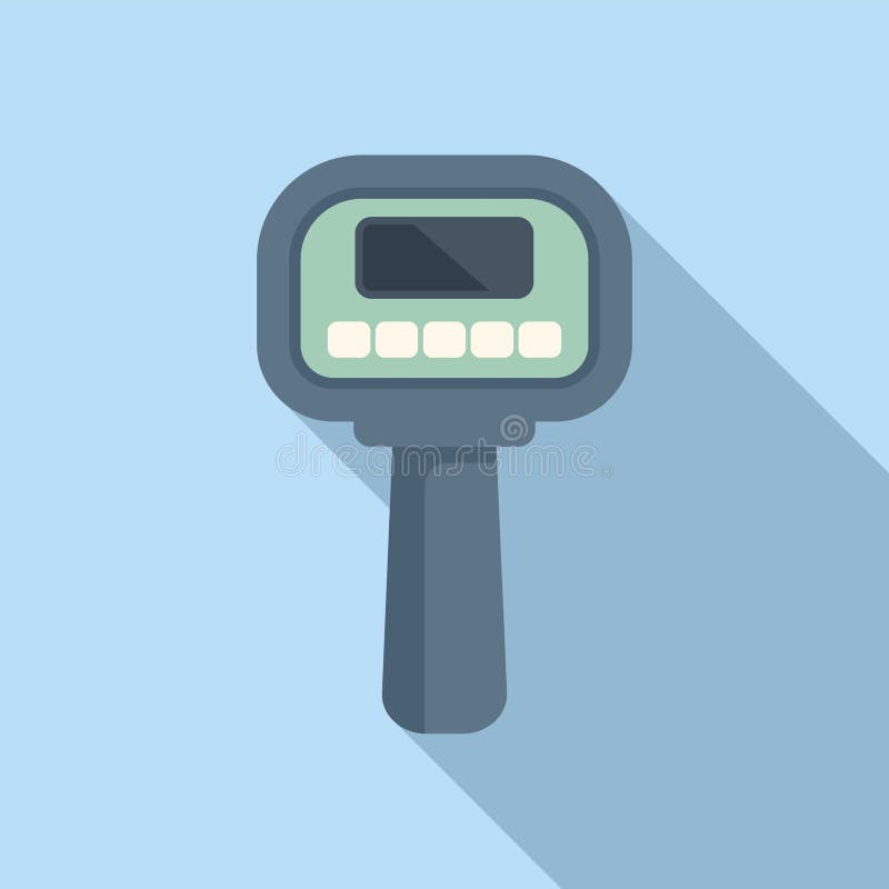 Speed Limit Radar Icon Flat Vector. Area Control Detect Stock ...