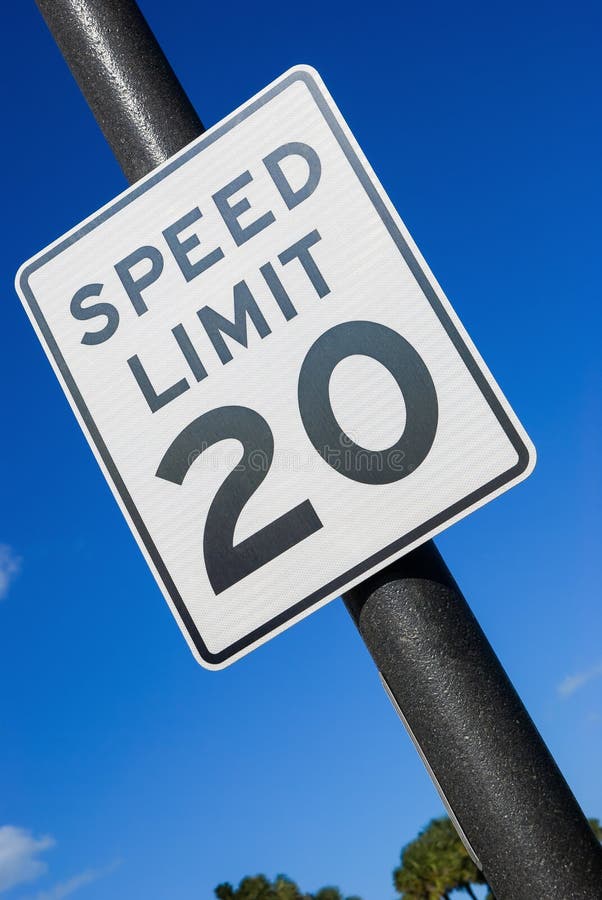 Blank Speed Limit Sign stock image. Image of warning - 37631715