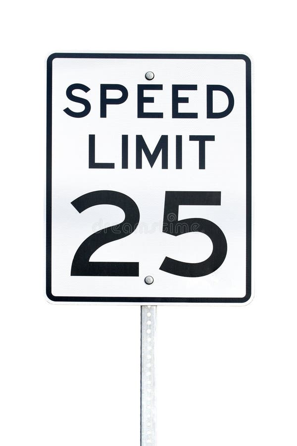 Speed limit sign stock image. Image of enforced, black - 27930593