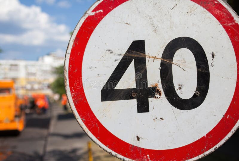 Speed Sign 40 Stock Photos - Download 219 Royalty Free Photos