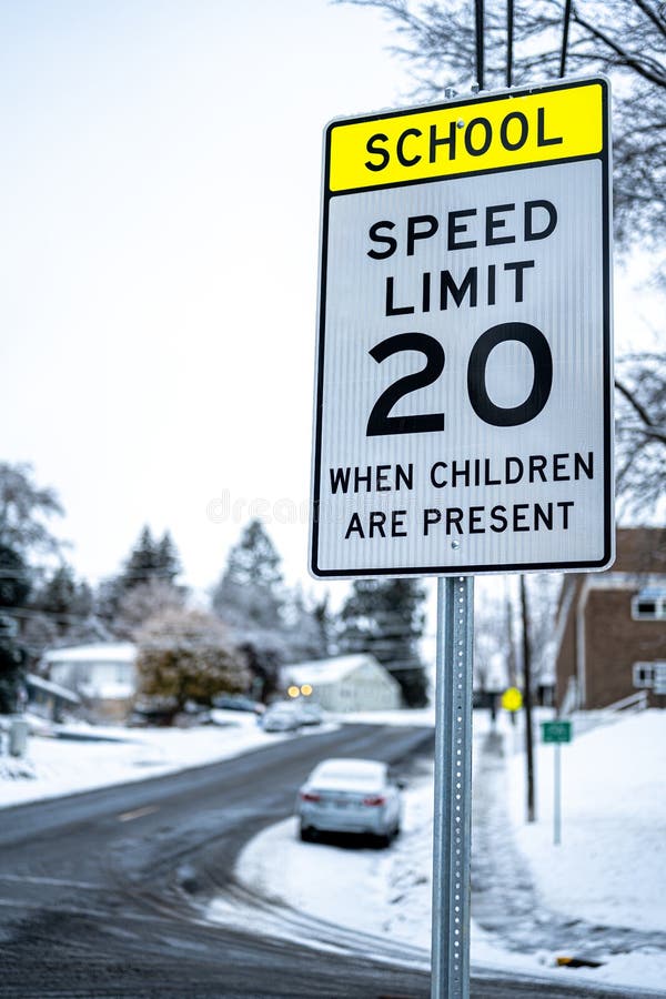 147 School Speed Limit Signs Stock Photos - Free & Royalty-Free Stock ...