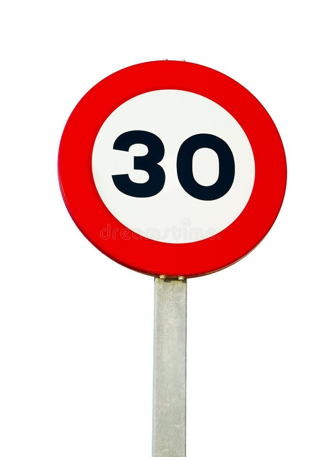 Blank Speed Limit or No Entry Stock Image - Image of careful, speeding ...