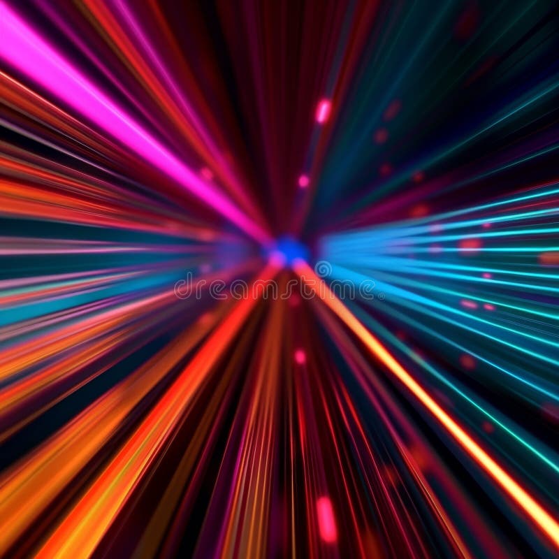 Speed Line Fast Motion Background, Color Comic Lines Pattern, Pop Art ...