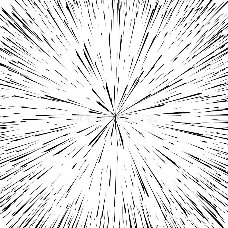 Speed Line Fast Motion Background, Comic Illustration with Lines Stock ...
