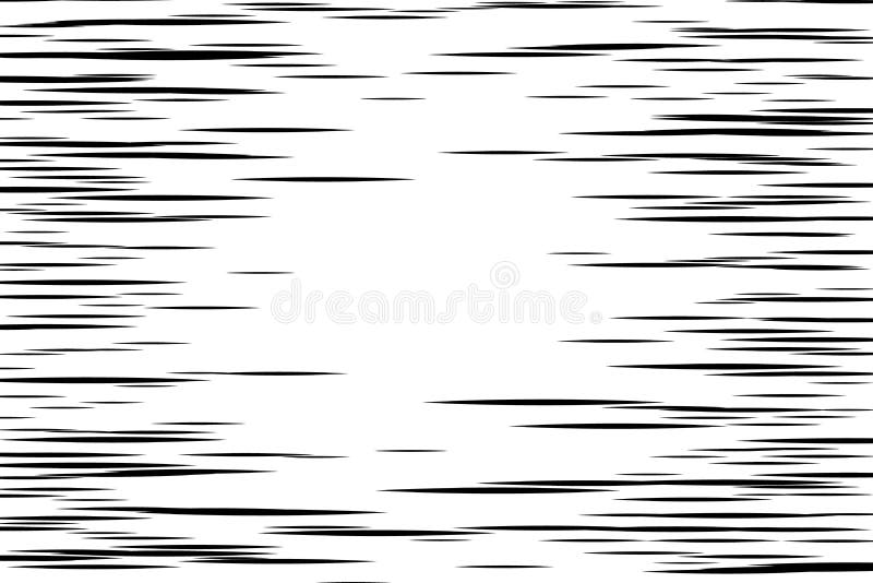 Speed Line Fast Motion Background, Comic Illustration with Lines Stock ...