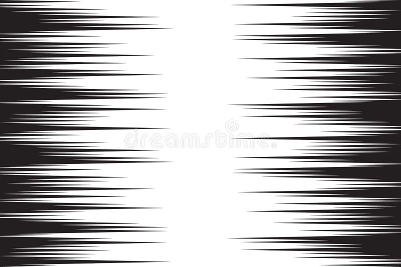 Speed Line Fast Motion Background. Comic Vector Illustration Stock ...