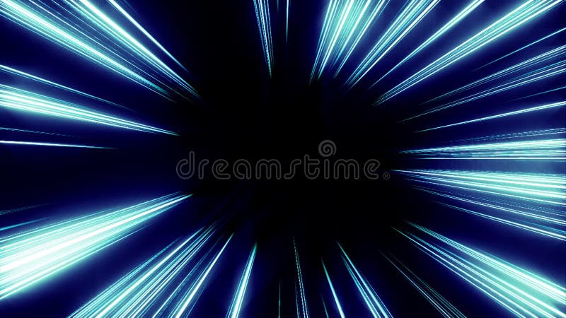 Speed Line Warp Effect Loop Animation Background Stock Video - Video of ...