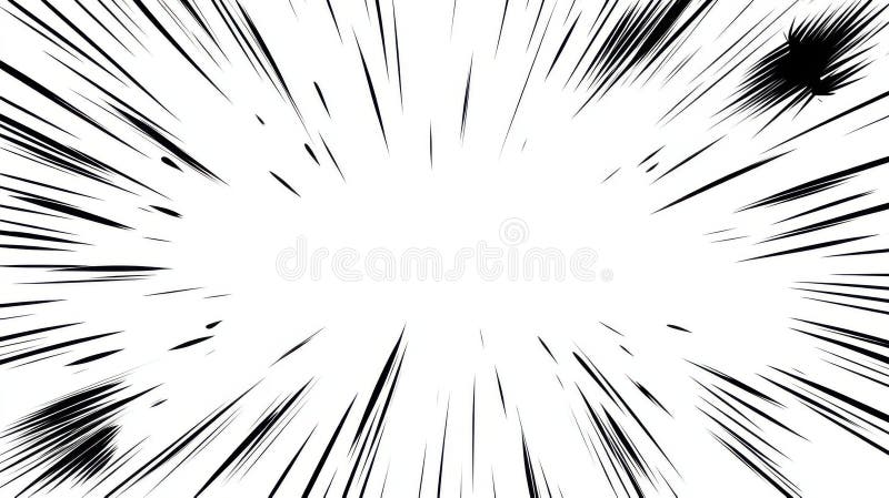 Speed Lines Burst Background Stock Illustration - Illustration of burst ...
