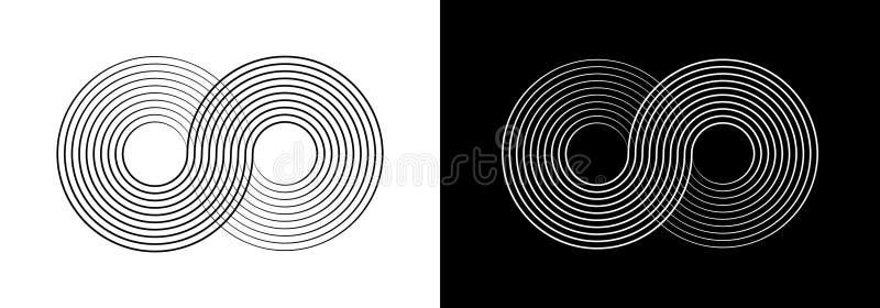 Speed Lines in Circle Form. Radial Speed Lines in Circle Form. White ...