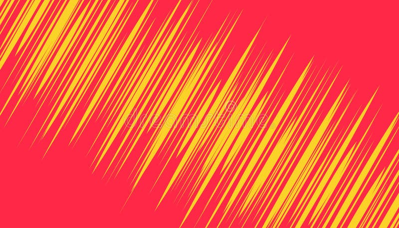 Speed Lines with Comic Action Explosion. Abstract Motion Streaks and ...