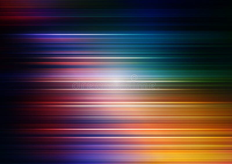Speed Lines with Lighting and Colorful Background Stock Vector ...