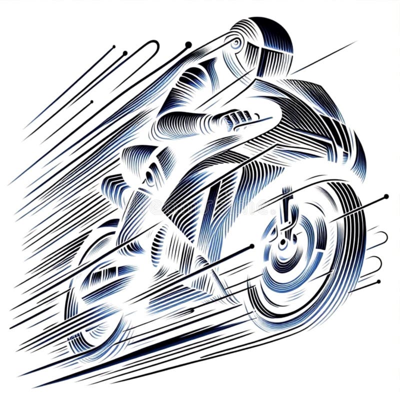 Speed Lines: the Thrill of the Ride Stock Photo - Image of excitement ...