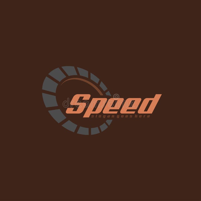 Speed Logo Design Concept Vector Stock Illustration - Illustration of ...