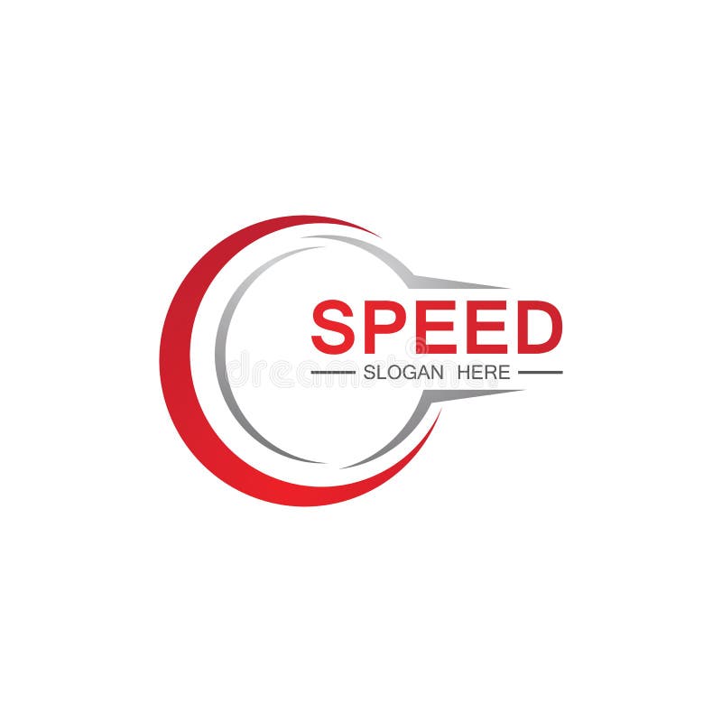 Speed Logo Design, Silhouette Speedometer Symbol Icon Vector,speed Auto ...