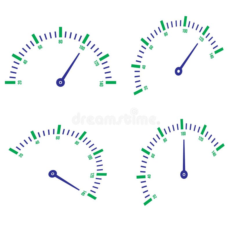 Speed Logo Icon Set Vector Symbol. Stock Vector - Illustration of ...