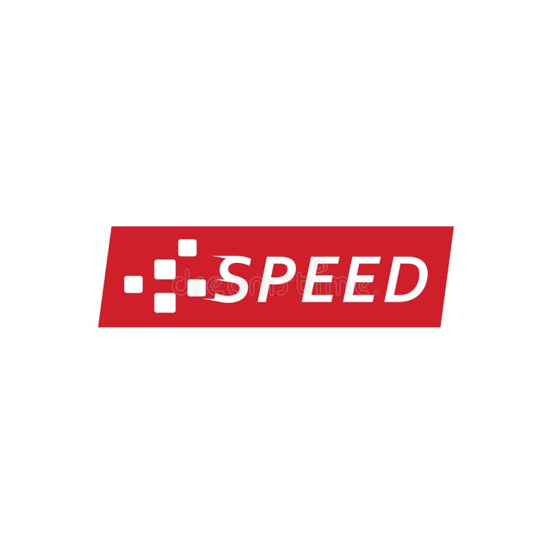 Speed Logo Design, Silhouette Speedometer Symbol Icon Vector Stock ...