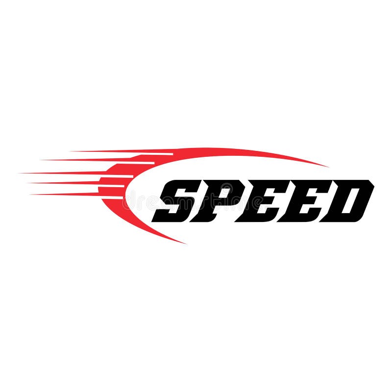 Speed Logo Design, Silhouette Speedometer Symbol Icon Vector Stock ...