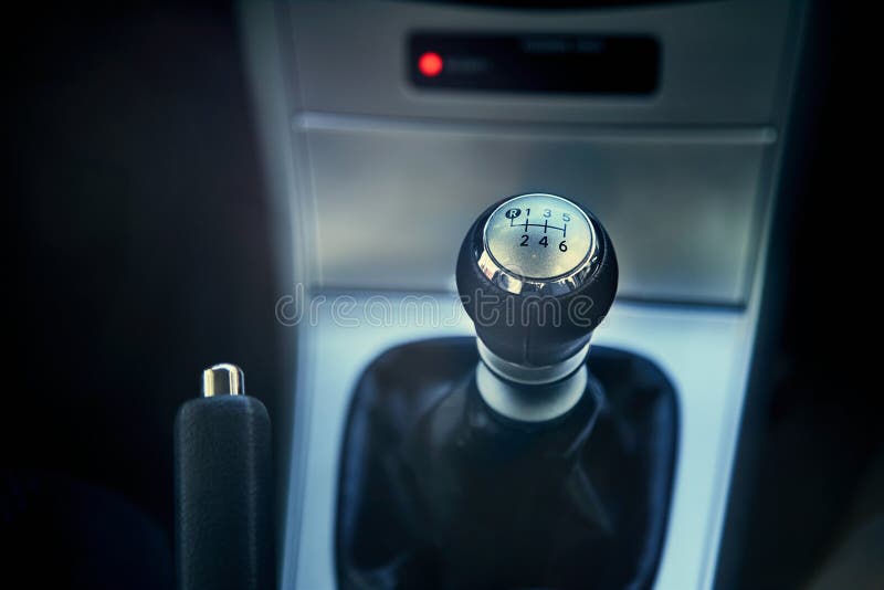Manual gear stick stock image. Image of modern, shift - 101034451