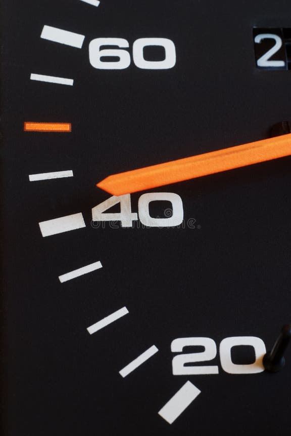 Speed meter stock image. Image of slow, auto, gauge, dashboard - 5837847