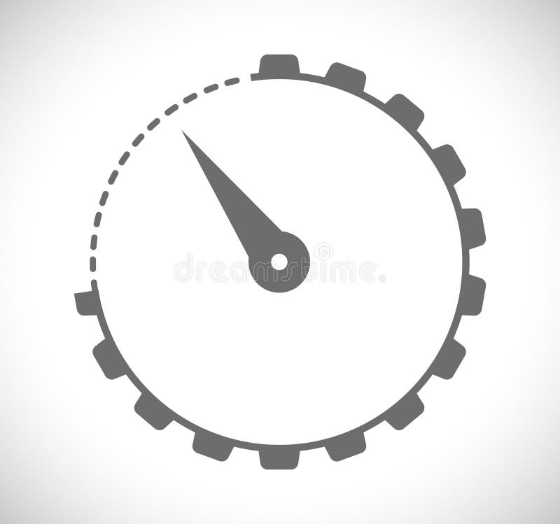 Speed meter icon stock vector. Illustration of scale - 200788185