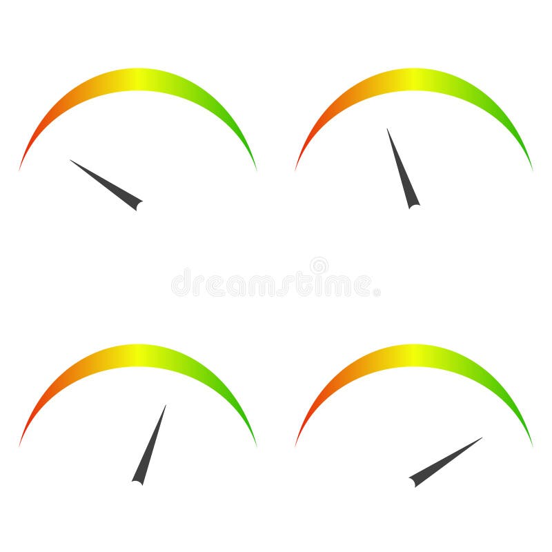 Speed Metering Dial Vector Icon Stock Illustrations – 472 Speed ...