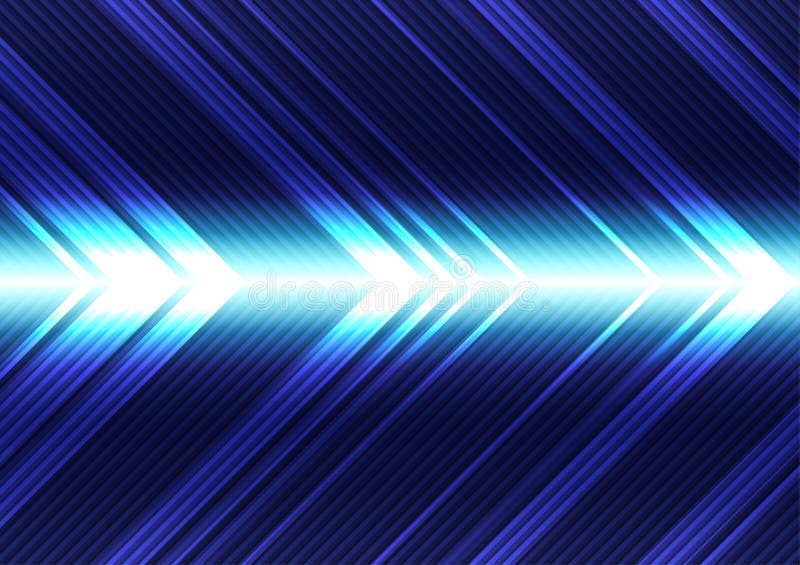 Abstract_High_Speed_Arrows_Light_Blue_Background Stock Illustration ...