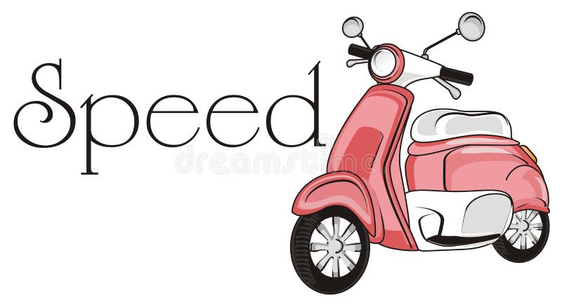 Pink Moped Black Letters Stock Illustrations – 7 Pink Moped Black ...