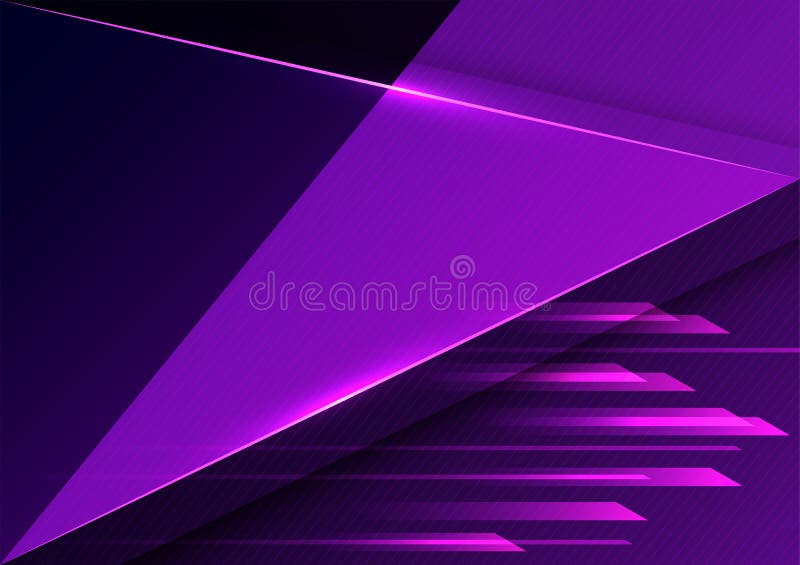 Speed Motion Futuristic Purple Background. Stock Vector - Illustration ...