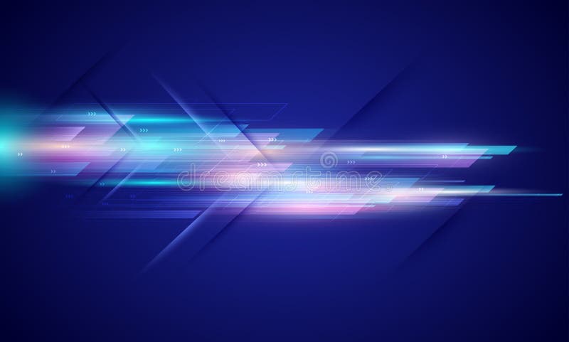 Modern Colorful Dynamic Lines High-speed Movement Background. Stock ...
