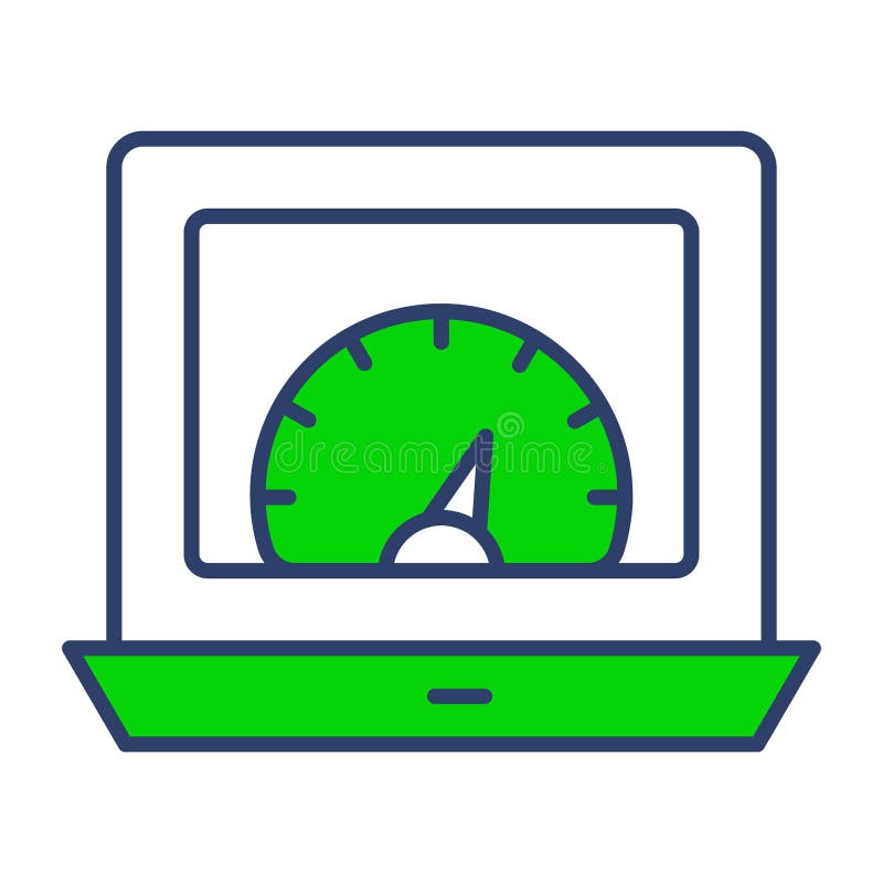 Speed Optimization Icon Modern Illustration Stock Vector - Illustration ...