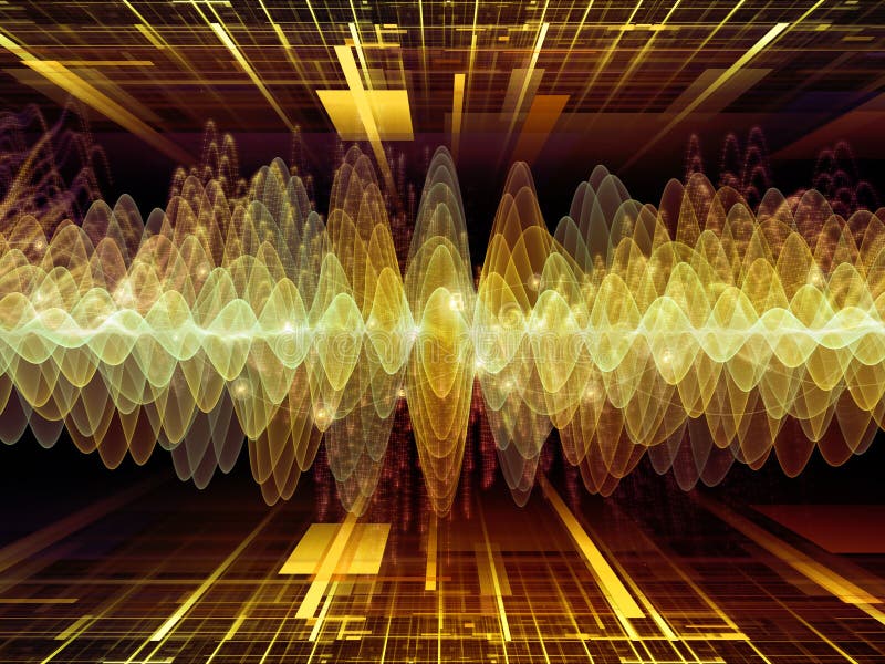 Speed of Oscillation stock illustration. Illustration of composition ...