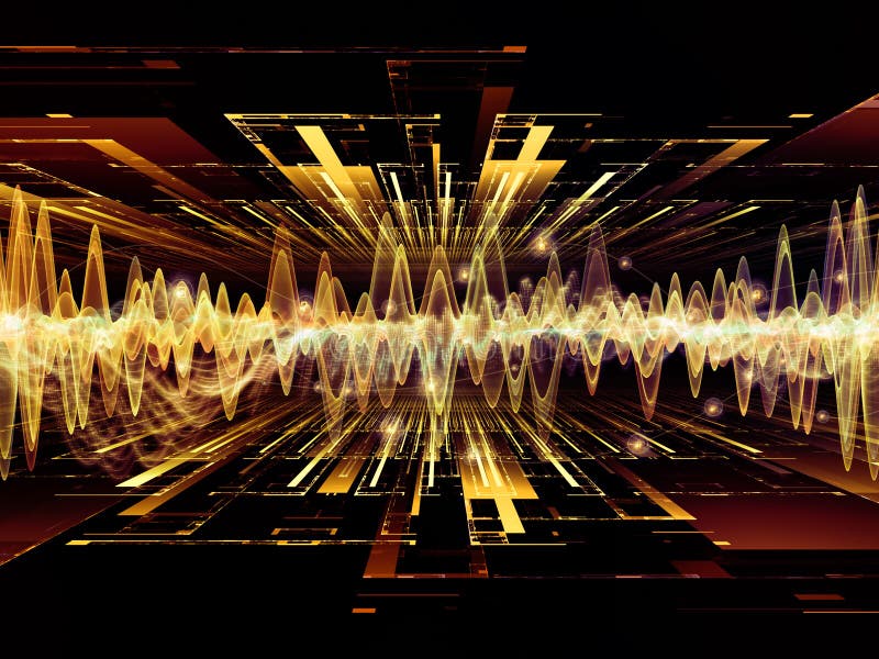 Speed of Oscillation stock illustration. Illustration of composition ...