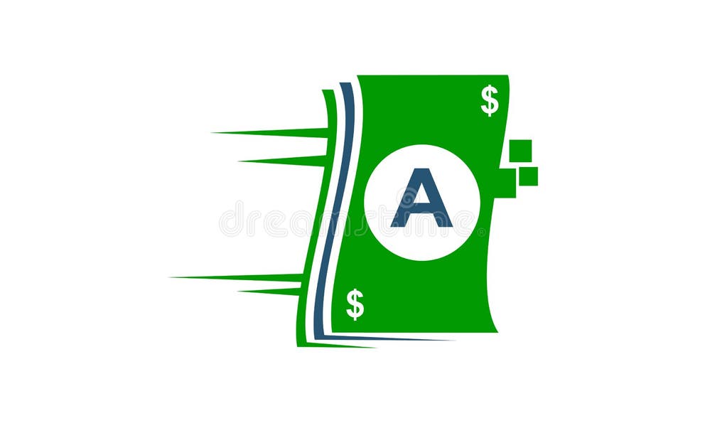 Speed Payment Technology Initial a Stock Vector - Illustration of ...