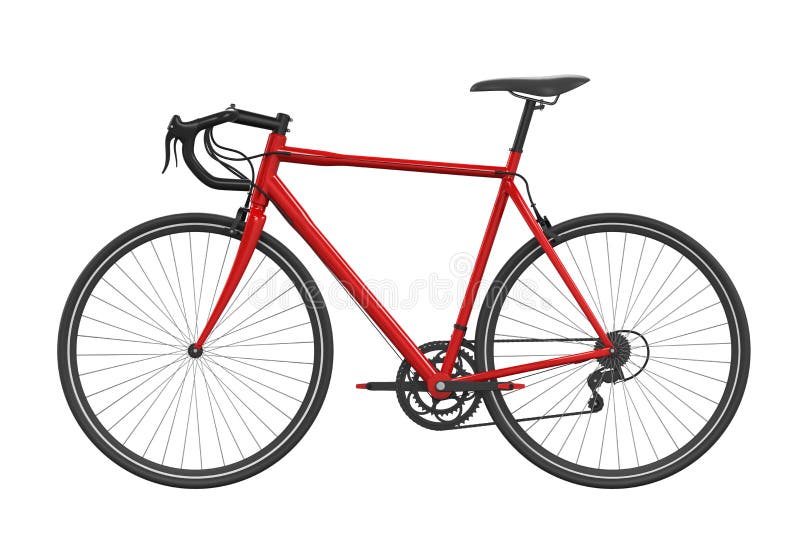 Speed Racing Bicycle stock illustration. Illustration of cyclist - 87344329