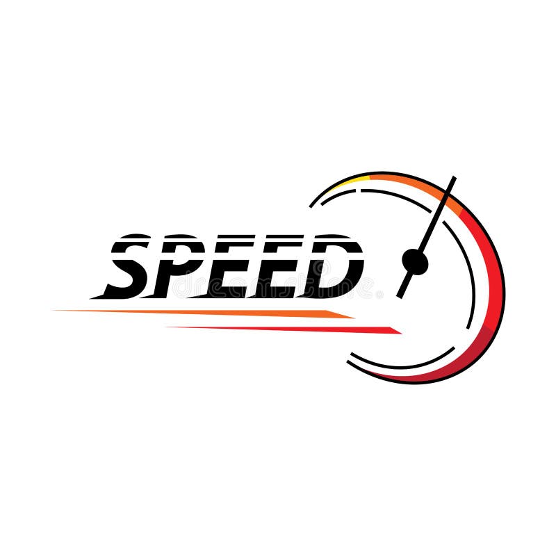 Speed racing logo stock vector. Illustration of design - 252162269